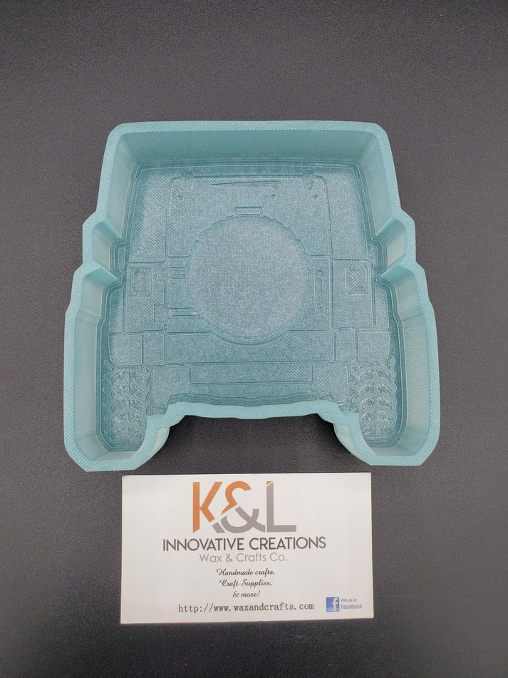 JL Jeep Tire Cardstock Freshie Mold – Wax And Crafts LLC